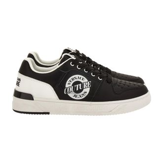 Versace Jeans Couture Homme, Chaussures, Noir, Taille: 43 EU Logo Baskets
