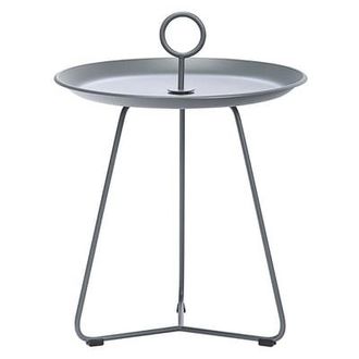 Houe Table dappoint Eyelet - Gris - Métal laqué époxy - Designer Henrik Pedersen