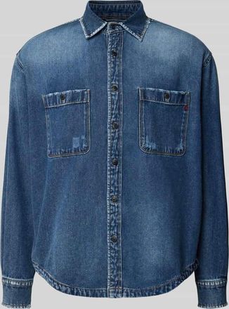 Replay Regular Fit Jeanshemd mit Viskose-Anteil