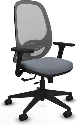 Piqueras y Crespo Cilanco B&uuml;rostuhl mit 3D-Armen, h&ouml;henverstellbare Lendenwirbelst&uuml;tze, ausgestattet mit Syncro/Translack und Schneidschaum, mit Rollen von 65 mm, Nylon