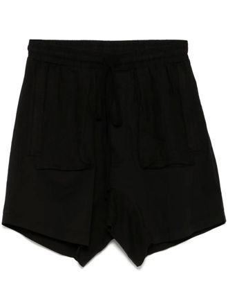 Thom Krom Shorts im Baggy-Style - Schwarz