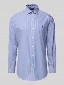 Polo Ralph Lauren Custom Fit Business-Hemd mit Logo-Stitching