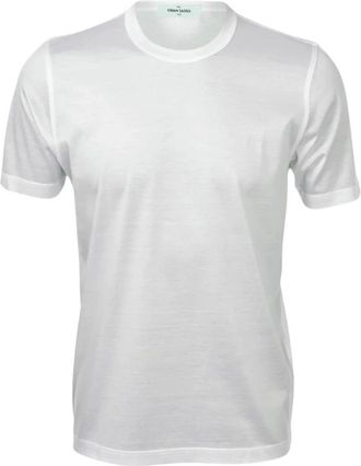 Gran Sasso Homme, Pulls, Blanc, Taille: 3XL T-shirt en maille