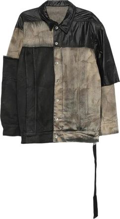 Rick Owens Homme, Vestes, Noir, Taille: M Veste en jean Jumbo Worker
