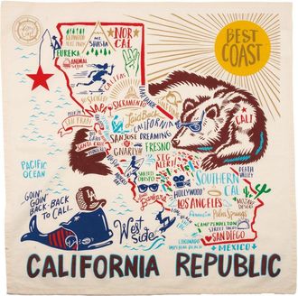 Primitives By Kathy LOL Made You Smile Geschirrtuch, Baumwolle, Super California, Medium