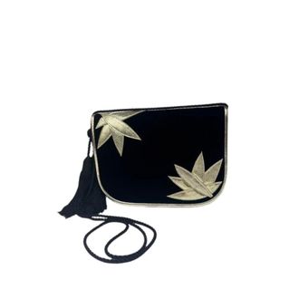 Saint Laurent Sac bandouli&egrave;re en velours Pre-owned - Femme - Pre-owned - Noir - Taille: ONE Size