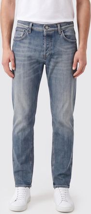 Dondup Brighton Carrot-Fit-Jeans aus blauem Baumwolldenim
