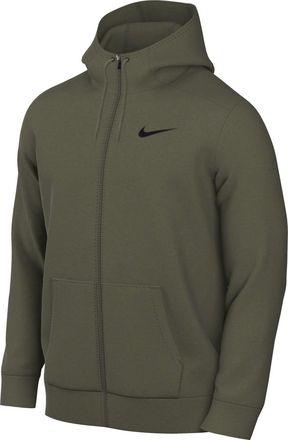 Nike Nike Herren Hooded Full Zip Ls Top M Nk Df Hdie Fz FL, 222 Medium Olive/Black, CZ6376-222, XL