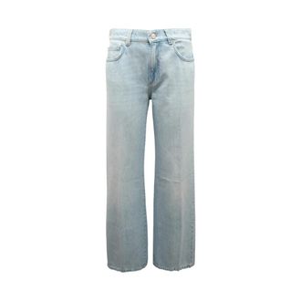 Marella Wleg Wide Leg Wo Hosen - - Jeans - Damen - Blau - 2XS