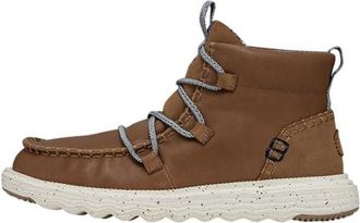 HeyDude Hey Dude Reyes Boot Leather Chaussures urbaines Donnamarron Marron
