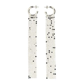 Paco Rabanne Femme, Accessoires, Gris, Taille: ONE Size Boucles doreilles Pixel avec fermoir papillon
