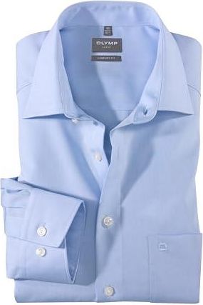 Olymp homme chemise business à manches longues Luxor,comfort fit,New Kent,Bleu 11,45
