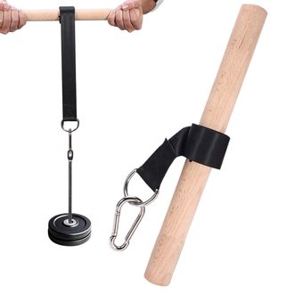 Generic Unterarmverst&auml;rkung - Handgelenkrolle 40 cm / 30 cm | schwerer Armtrainer | Holzgriff mit verstellbarem Widerstand | Handmuskeltrainer | Armtrainer