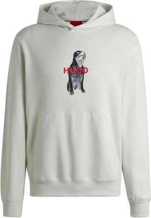 HUGO BOSS Hugo - Dartchon Kapuzenpullover f&uuml;r Herren, mit Kapuze, leger (Nat&uuml;rlich)