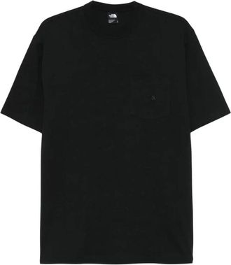 The North Face Dome Relaxed Pocket T-Shirt - - Tops - Herren - Schwarzk - L