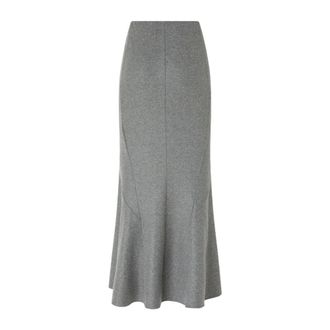 Pinko Midi-Strickrock - - Skirts - Damen - Grau - M