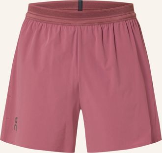 On 2-In-1-Laufshorts Performance rot