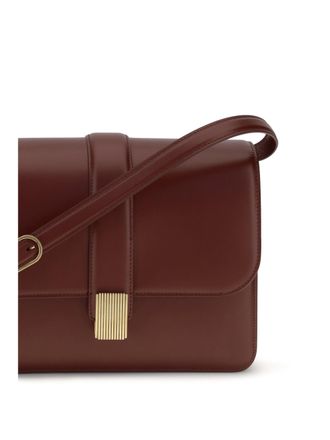 Khaite Womens Shoulder Bag Blake Oxblood Leather Calf