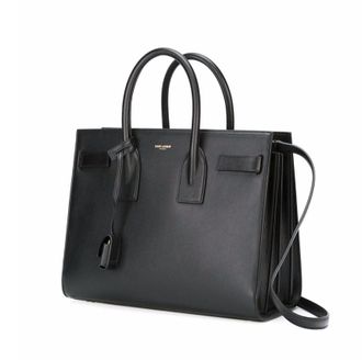 Saint Laurent Small Black Sac Du Jour Tote