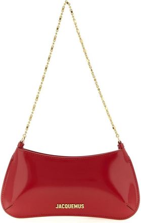 Jacquemus Le Carinu Schultertasche - - Bags - Damen - Rot - ONE SIZE