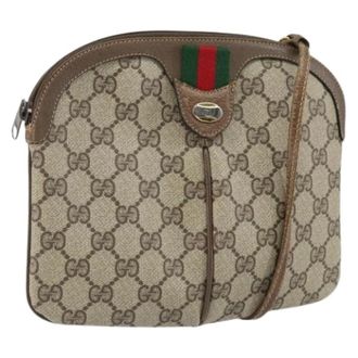 Gucci Sac bandouli&egrave;re en plastique Pre-owned - Femme - Pre-owned - Beige - Taille: ONE Size
