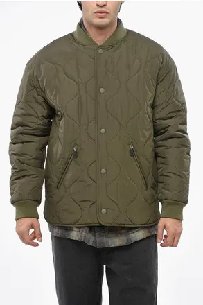 A.P.C. Quilted FLORENT Jacket with Front Buttoning size S