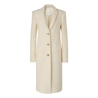 Genny Stilvoller Mantel - - Coats - Damen - Wei&szlig; - 2XS
