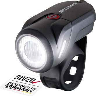 Sigma SPORT - Aura 35 | LED Fahrradlicht 35 Lux | StVZO zugelassenes, akkubetriebenes Vorderlicht