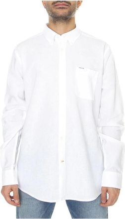 Barbour Homme, Chemises, Blanc, Taille: S Casual Shirt