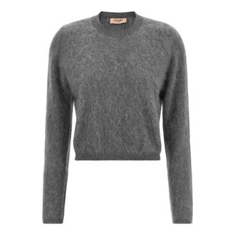 Twinset Femme, Pulls, Gris, Taille: 40 FR Pull col rond