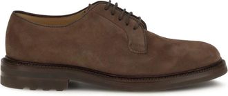 Brunello Cucinelli Wildleder-Schn&uuml;rschuhe - - Shoes - Herren - Braun - 41 EU