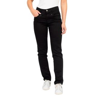 2-Biz Lona Hose - Schwarze Hosen - - Jeans - Damen - Schwarzk - 3XL