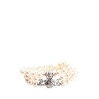 Vivienne Westwood Graziella Perlen-Choker - - Accessories - Damen - Wei&szlig; - ONE SIZE