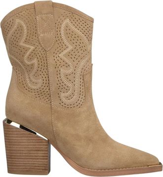Alma En Pena Alma EN Pena, Femme, Chaussures, Beige, Taille: 39 EU Bottine en cuir