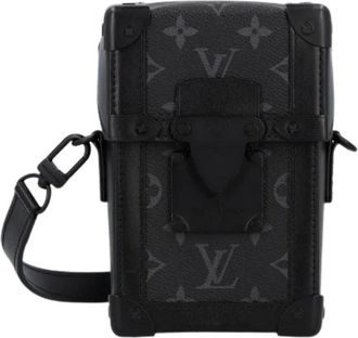 Louis Vuitton Sac bandouli&egrave;re Vertical Trunk Pre-owned - Femme - Pre-owned - Noir - Taille: ONE Size