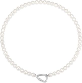 Ania Haie Halskette - 925er Sterlingsilber Shell Pearl - Gr. unisize - in Silber - f&uuml;r Damen
