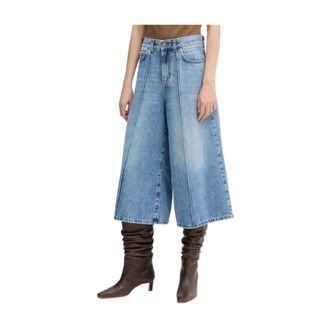 Pinko Pinko, Femme, Jeans, Bleu, Taille: W25 Burkina Bermuda