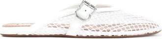 Alaia Mules - Blanc