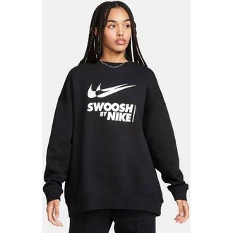 Nike Damen Shirt W NSW FLC OS CREW GLS