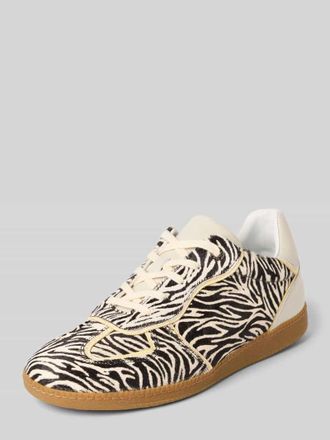 Marc Cain Sneaker mit Schn&uuml;rung im Allover-Look