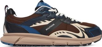 Tommy Hilfiger Sneakers Tommy Hilfiger Outdoor Sneaker Tech Mix FM0FM05843 Braun
