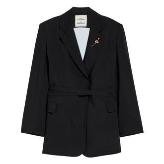 Marella Cutout Blazer - - Jackets - Damen - Schwarzk - 2XS