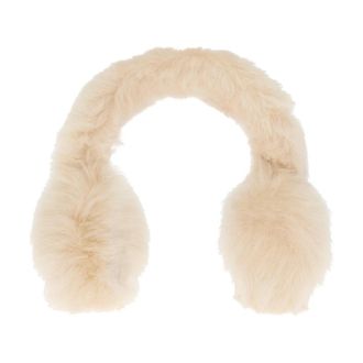Burberry Pelz-Ohrensch&uuml;tzer - - Accessories - Damen - Beige - M/L