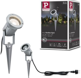 Paulmann 93751 Outdoor Pflanzenleuchte Spie&szlig; Special Line Au&szlig;enleuchte Spotlight IP65 GU10 Alu Strahler max 1x28W Erdspie&szlig; Leuchte ohne Leuchtmittel