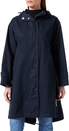 Marc O'Polo Womens 302025371257 Parka, fix hood, welt pockets, pres