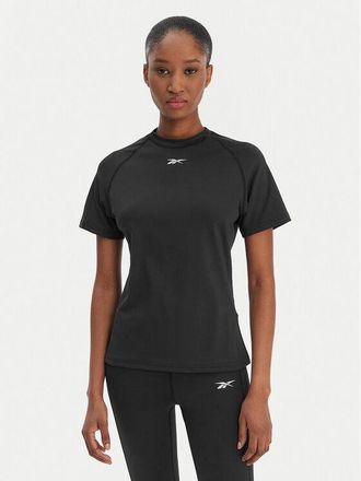 Reebok Technisches T-Shirt RK25605CCW Schwarz Slim Fit