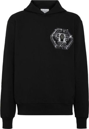 Philipp Plein Herren, Sweatshirts & Hoodies, Schwarzk, 4XLGr&ouml;&szlig;e