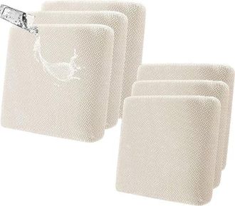 Shanna Housses De Canapé Extensibles Antidérapantes : Lot De 6 Housses De Coussins Extérieurs, Housse De Canapé Magique avec Fond Élastique en Spandex, Prote