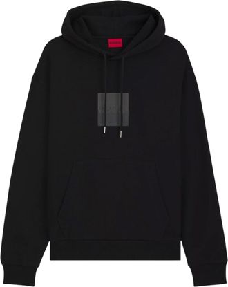 HUGO BOSS Hugo - Kapuzenpullover f&uuml;r Herren, Regul&auml;r, Drop-&Auml;rmel (Schwarz)