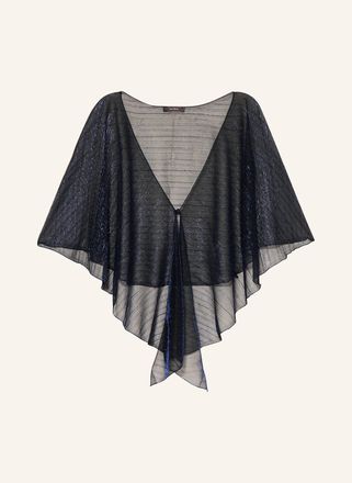 Vera Mont Stola Mit Glitzergarn blau